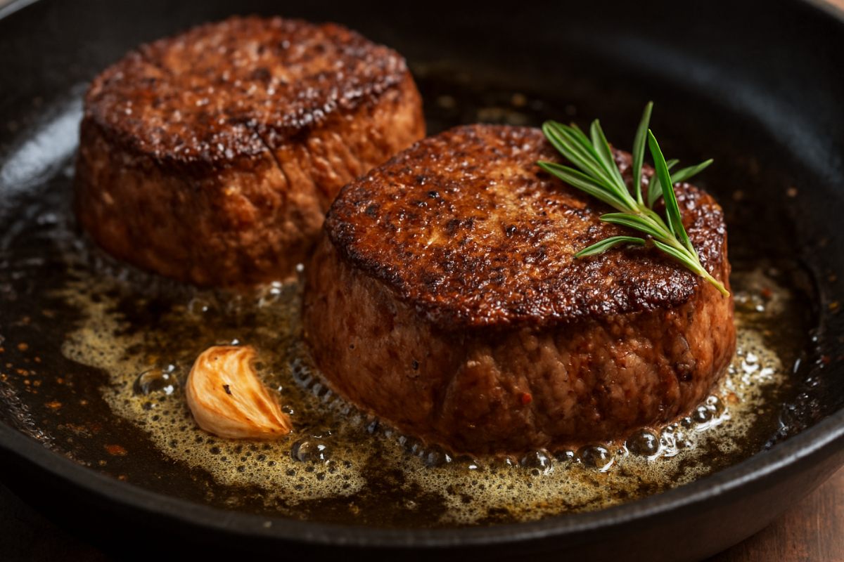 How to Cook Tenderloin Steaks (Filet Mignon) in a Pan - Swiss Butchery